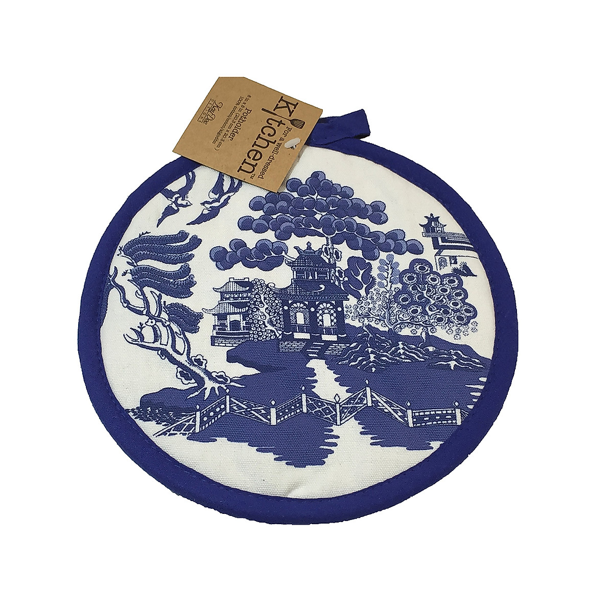 Kay Dee Designs Blue Willow Potholder