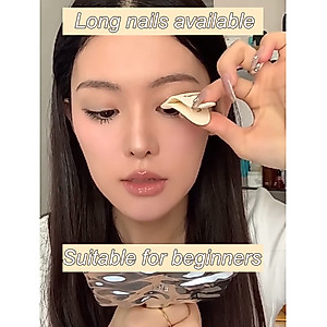 2 PCS YASNAI Lash Clip Applicator False Eyelashes More Convenient Applicator Tool for Wear Eyelashes, Lashes Buddy Makeup Tweezers