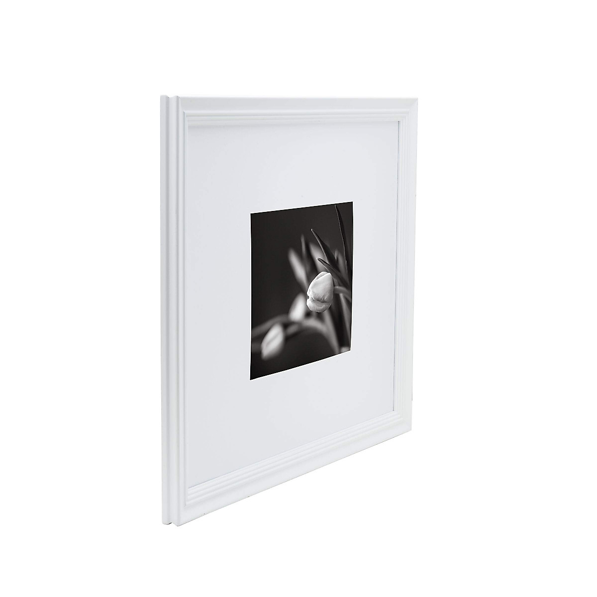 Studio Nova Picture Frame Displays 8 x 10 Photos 16 x 20 Without Mat, White