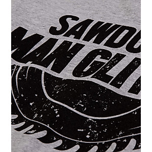 Ann Arbor T-shirt Co. Sawdust is Man Glitter | Funny Woodworking Saw Dust Humor T-Shirt-(Adult,L) Sports Grey