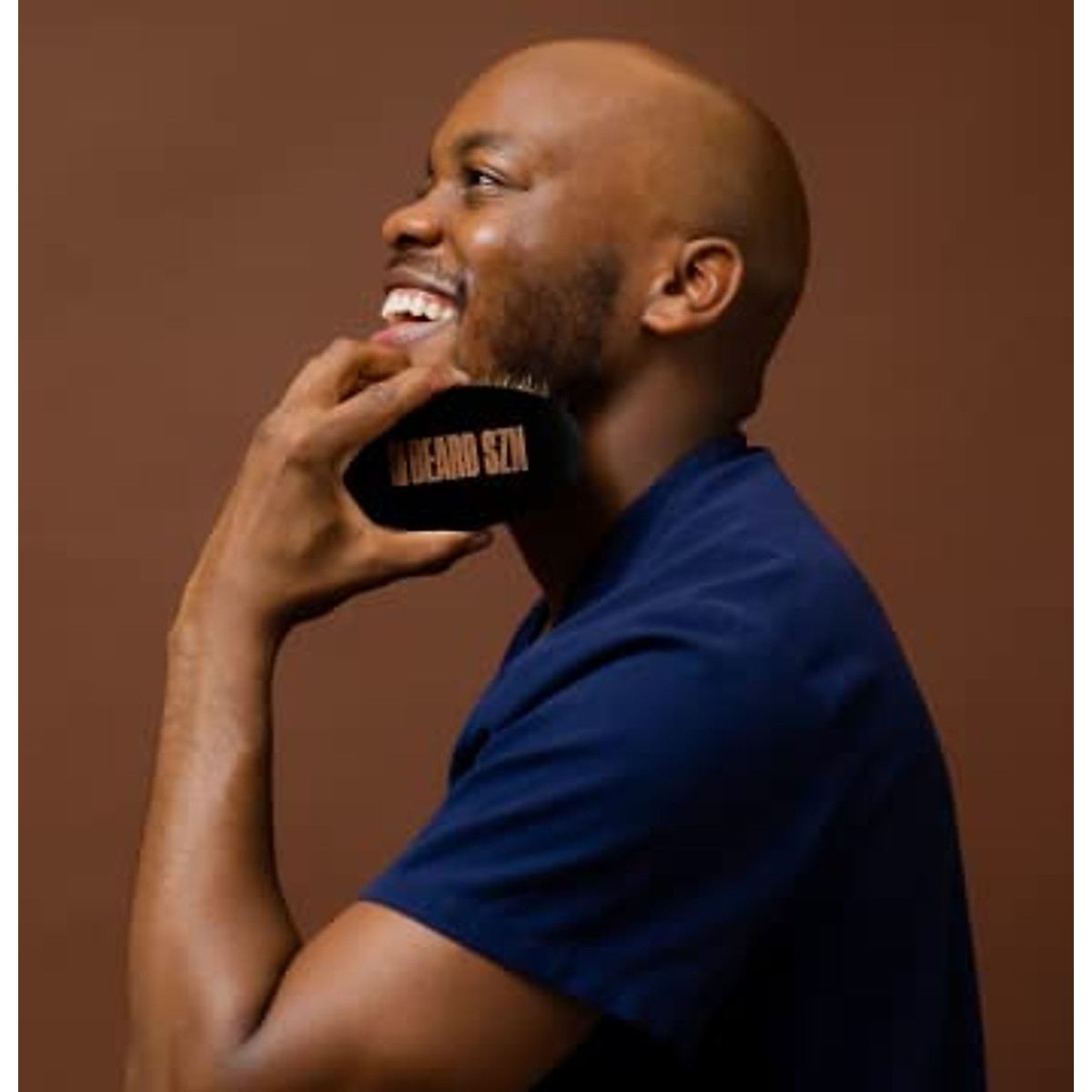 Beard SZN Beard Care Brush with Natural Beechwood and Boar Bristles to Groom, Soften, and Style Coarse Beards