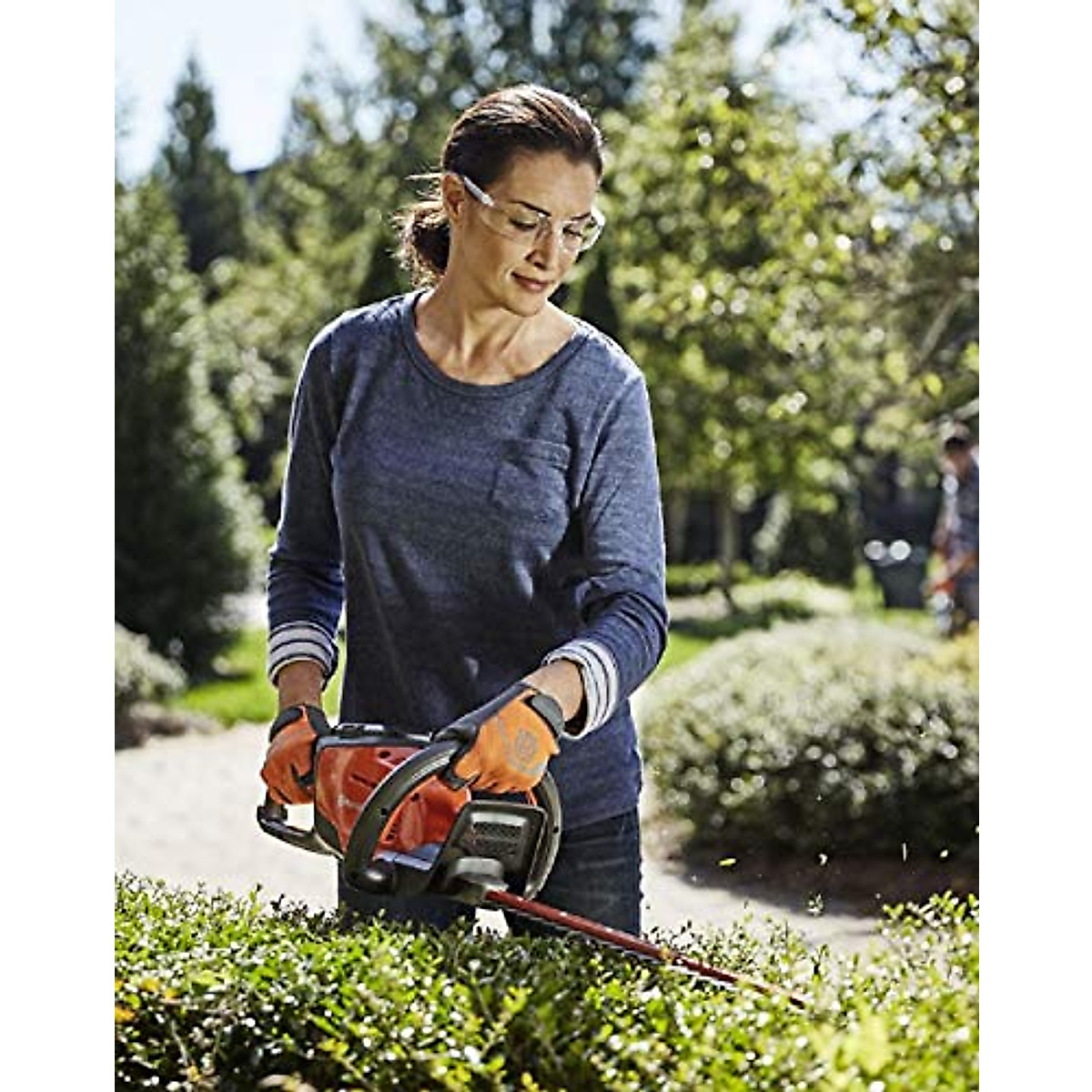 Husqvarna 115iHD55 Cordless Electric Hedge Trimmers, Orange/Gray (TOOL ONLY- battery / charger NOT included)