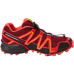 Salomon womens Speedcross 3 W-w trail runners, Bordeaux, 6.5 US