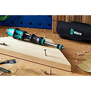 Wera - 5051021001 Kraftform Kompact 20 7-In-1 Bitholding Screwdriver with Removable Bayonet Blade (SL/PH/PZ)