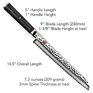 Miyabi Mizu SG2 9" Bread Knife