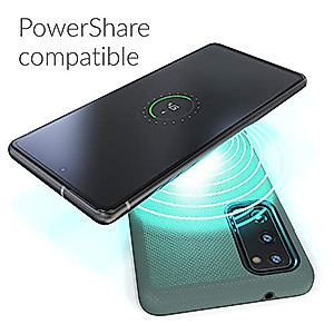 Crave Dual Guard for Samsung Galaxy S20 FE Case, Shockproof Protection Dual Layer Case for Samsung Galaxy S20 FE, S20 FE 5G - Forest Green