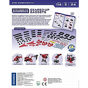 Thames & Kosmos Engineering Makerspace Geared-Up Gadgets Science Experiment Kit