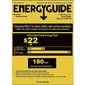 Honeywell 34 Bottle Compressor Wine Cooler Refrigerator, Large Freestanding Wine Cellar For Red, White, Champagne or Sparkling Wine, Digital Temperature Control, Stainless Steel