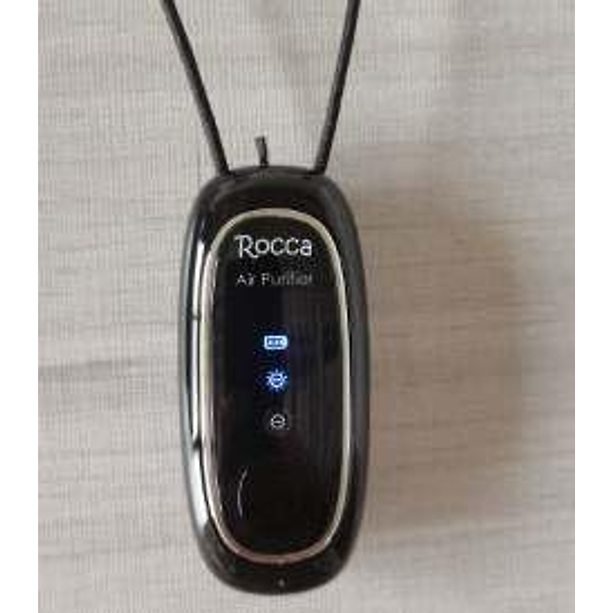 Wearable Air Purifier Necklace, Two Gears of Negative Ions, Take Fresh Air Anywhere for Travel, Airplane, Office, Home, Etc.