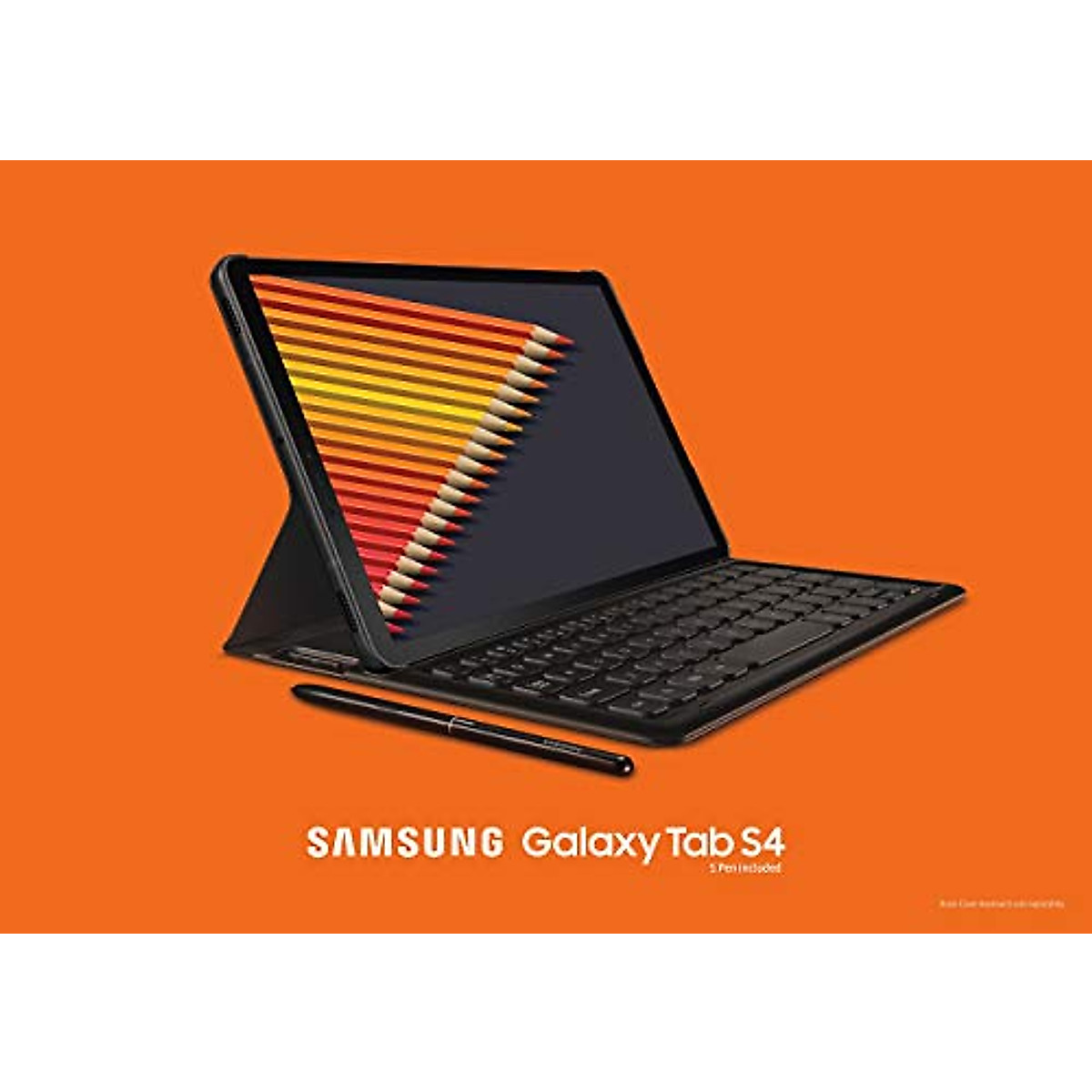 Samsung Electronics SM-T830NZKLXAR Galaxy Tab S4, 10.5in, Black (Renewed)
