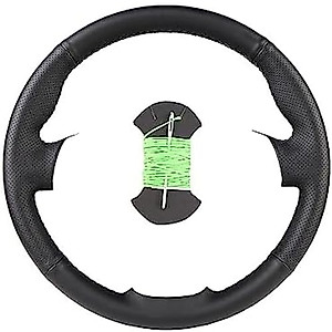 Car Steering Cover for V-olvo S80 2004 2005 XC70 S60 XC90 2004-2006 Car Steering Wheel Sleeve,Green