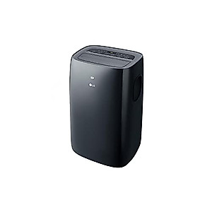 LG LP0821GSSM 18" Smart Portable Air Conditioner with 8000 BTU Cooling Capacity, ThinQ Technology, Remote Control and 2 Fan Speeds in Gray
