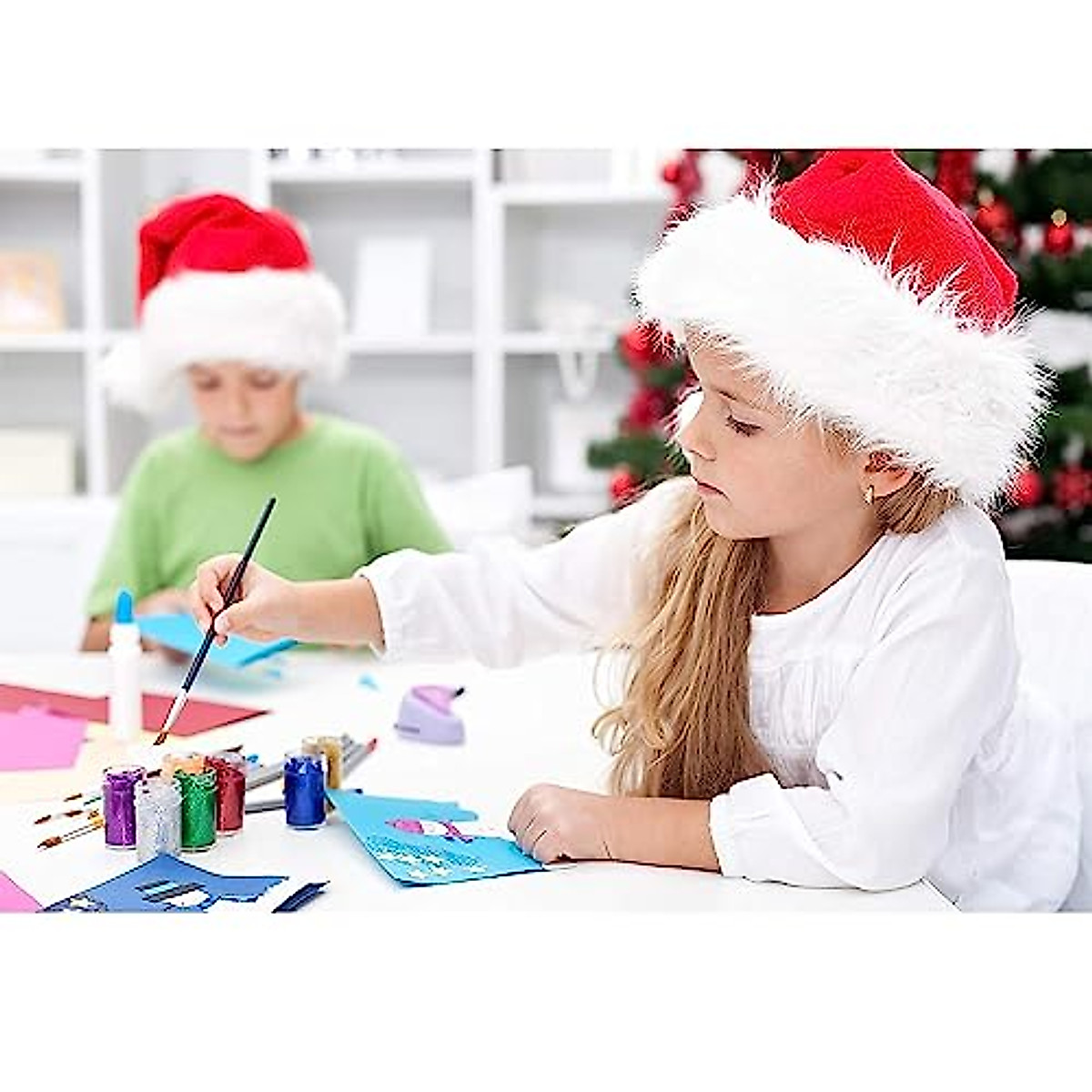 AMORNPHAN Fine Glitter Set 12 Colors, Glitter Powder for Crafts DIY Resin Projects Tumblers Nail Makeup Slime, A Variety of Colors and Infinite Creativity 10 g/0.35 oz Each