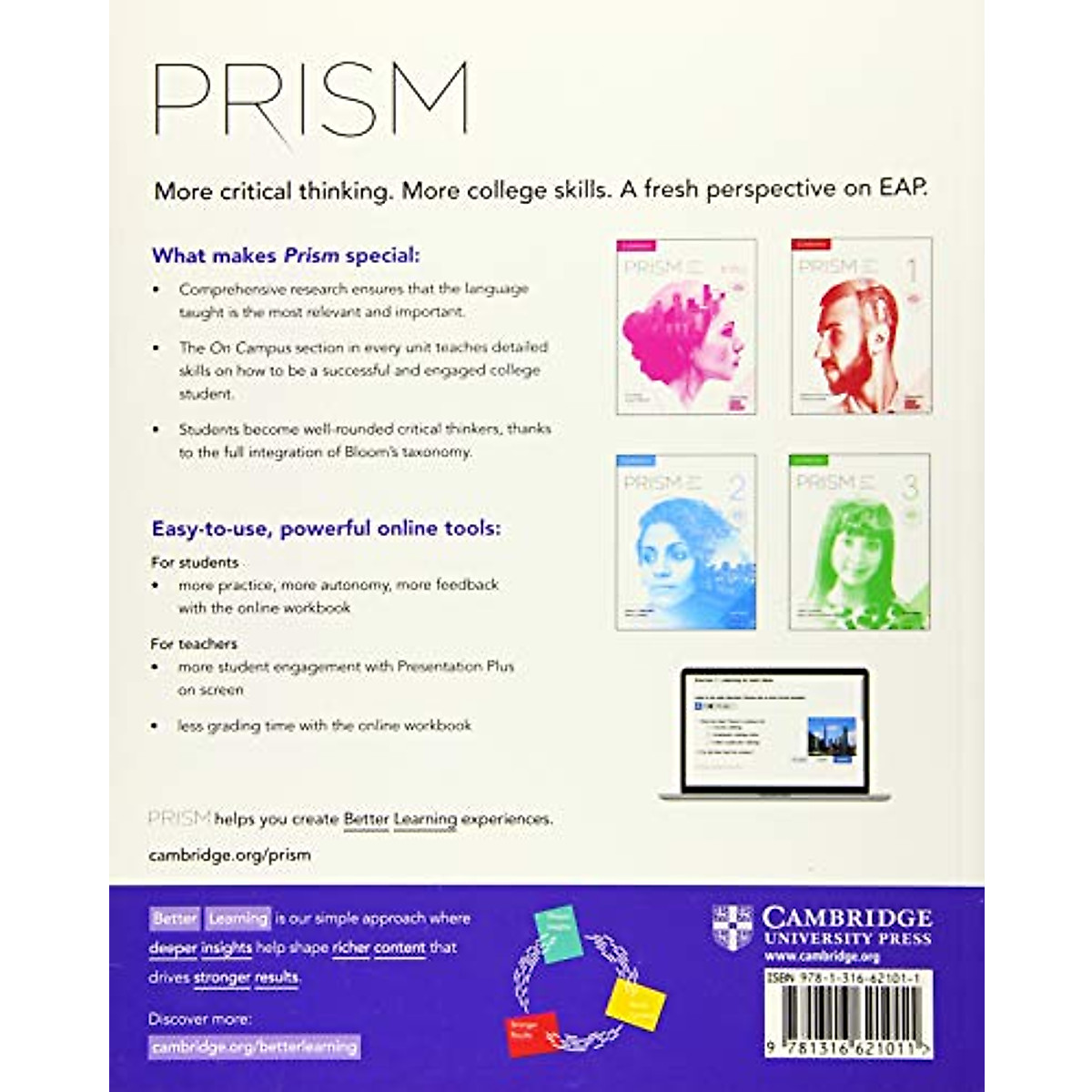 Prism Level 4 Student's Book with Online Workbook Listening and Speaking