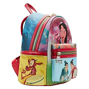Loungefly Disney Mulan Princess Scene Double Strap Shoulder Bag