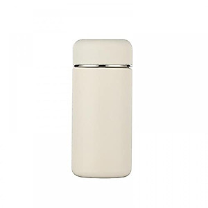 Mini 9 oz/13oz Stainless Steel Sports Water Bottle Spout Vacuum Insulated for Kids and Women Keep Hot and Cold (Ivory,9oz)