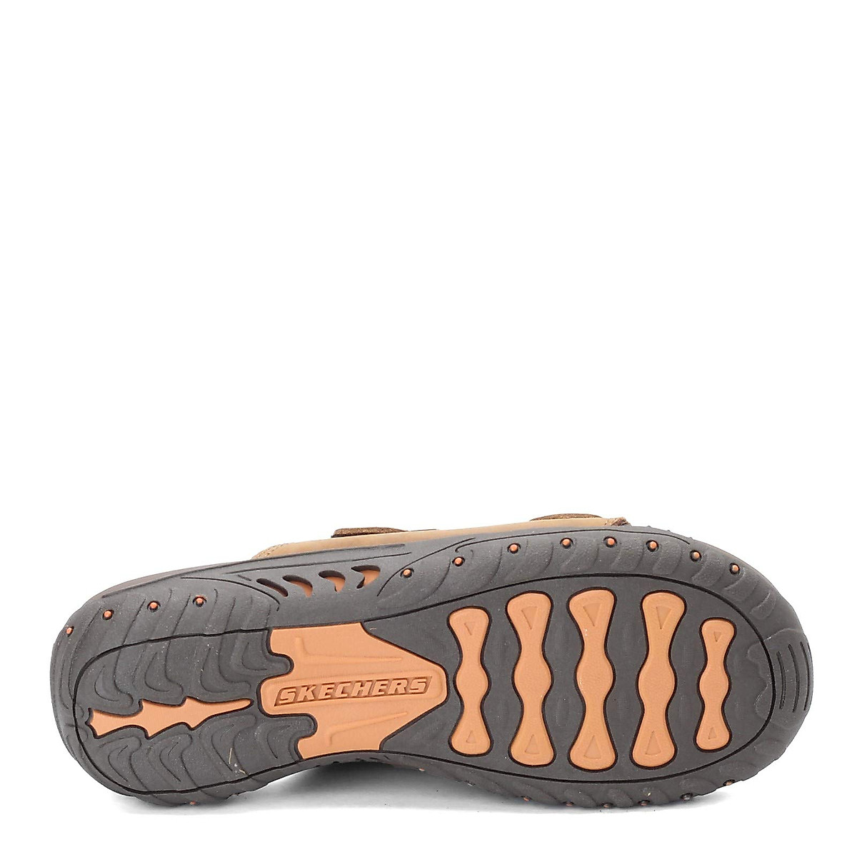 Skechers Women's Reggae-Jammin Sandal,desert crazyhorse,9 Extra Wide US