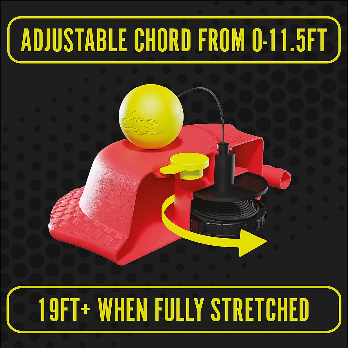 Swingball Reflex Tennis All Surface Game, Portable Tether Tennis Outdoor Play – Age 6+