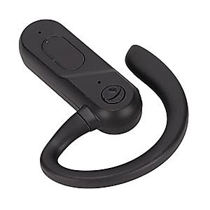 PUSOKEI Ear Hook Bluetooth Headset, Earpiece Bluetooth Wireless, 4 Hrs Playtime, Bluetooth Earpiece for Cell Phone with LED Digital Display, Ergonomic Earphones