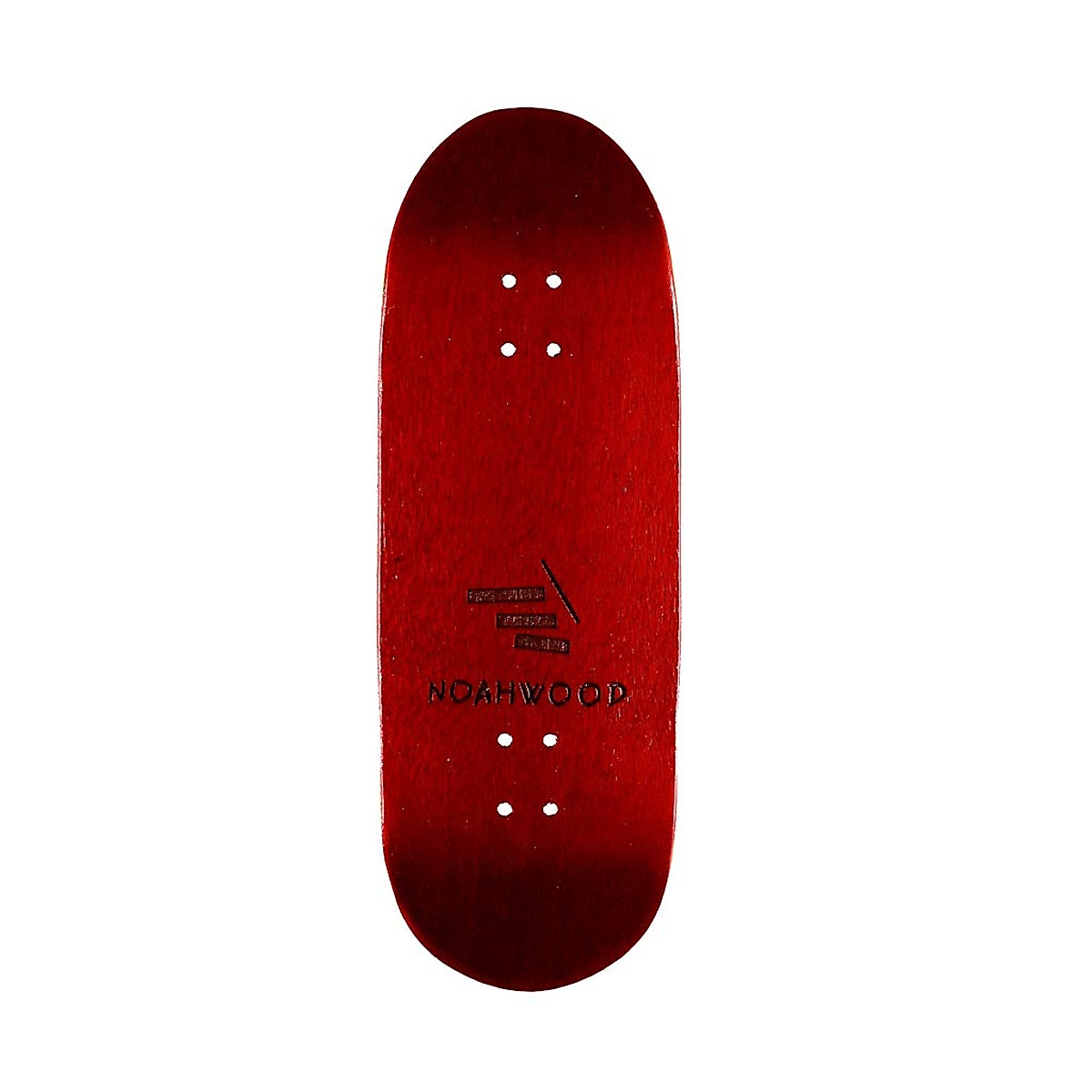 NOAHWOOD Wooden PRO Fingerboards NW8.0 360flip King of Finger (Red Maple, 100x34mm Deck)