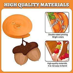 Thanksgiving Decorations Indoor,Thankful for You Friendsgiving Party Decorations colourful Friends Giving Party Decorations Pre-Assembled Banner