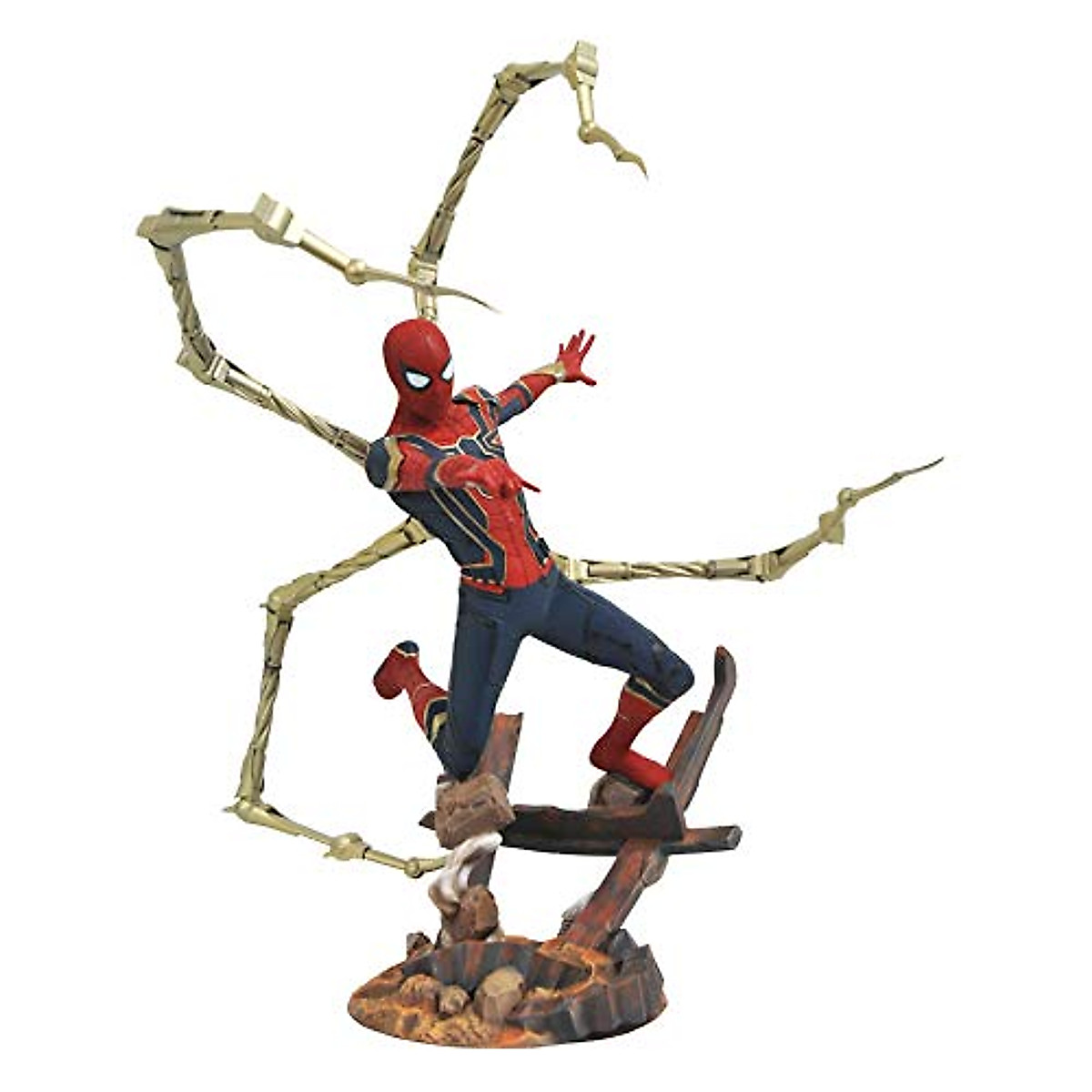 Diamond Select Toys Marvel Premier Collection: Avengers Infinity War Spider-Man Resin Statue