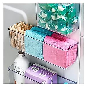 iDesign Magnetic Medium Bin, Clear