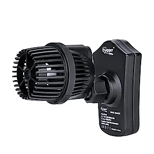 hygger 1050 GPH Aquarium Wave Maker Pump with Strong Magnetic Suction Base, Ultra-quiet 360 Degree Rotating Submersible Power Head, for 20-60 Gal Freshwater Saltwater Tank