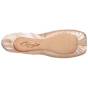 Capezio Women's Aria ES Pointe Shoe, Petal Pink, 9 W US