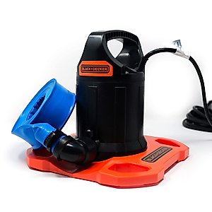 BLACK+DECKER Swimming Pool Cover Pump, 1500 GPH Manual