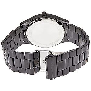 Michael Kors Men's Slim Runway Black Watch MK8507