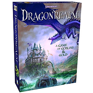 Gamewright Dragonrealm – A Strategy Card and Dice Game of Goblins & Gold