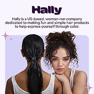 Hally Hair Temporary Hair Color, Shade Stix (Green) - 12 ml Washable Hair Chalk for Kids, Teens & Adults - One Day Pop of Color Hair Dye for Festivals, Sporting Events & Parties, All Hair Types