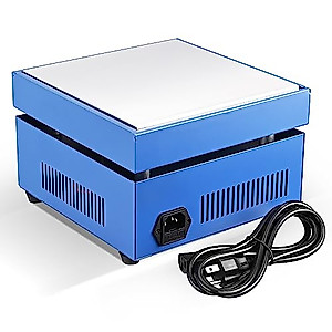 Soiiw Upgraded 110V 850W Soldering Hot Plate LED Microcomputer Electric Preheat Soldering Station Welder Hot Plate Rework Heater Lab 200X200mm Plate