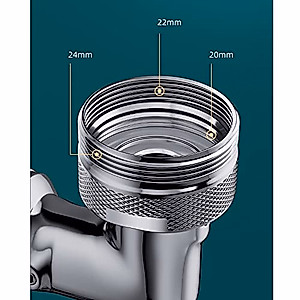 1080 Rotating Faucet Extender Aerato,1080 Faucet Extender Brass,Universal Splash Filter Faucet 1080 Rotating,2 Water Outlet Modes,for Toilets