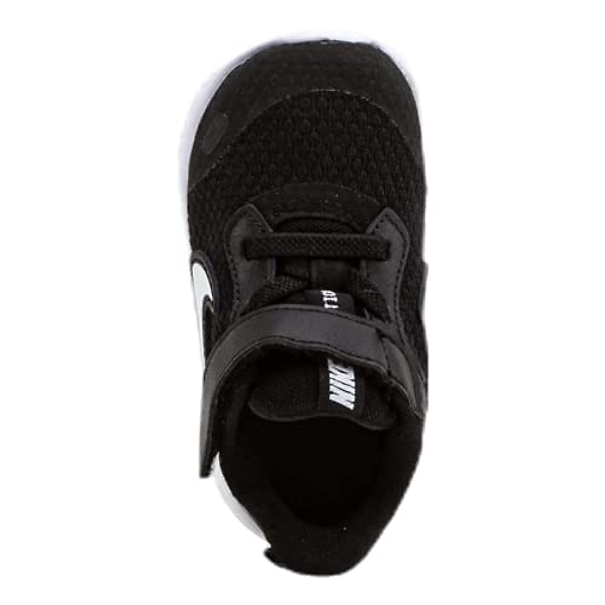 Nike Baby Revolution 5 Velcro Running Shoe, Black/White-Anthracite, 7C Regular US Toddler