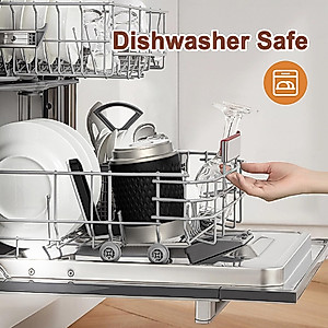 Milk Frother and Steamer - 5 In 1 Milk Frother Electric 11.8oz Automatic Milk Steamer Hot & Cold Foam Maker and Milk Warmer - Dishwasher Safe & Silent Working for Coffee,Latte,Cappuccino,Hot Chocolate