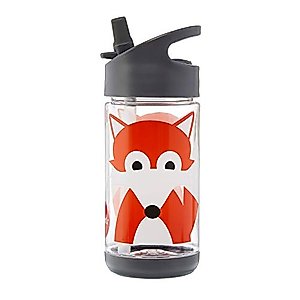 3 Sprouts Water Bottle – Kids Small Spill Proof 12oz. Plastic Spout Water Bottle