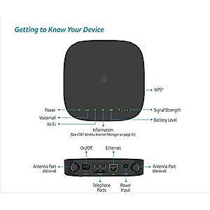 mf279 3g 4g WiFi Router with sim Card Slot AT&T Wireless Internet LTE WiFi Router Car Hotspot wi-fi WiFi Repeater Outdoor Wireless (Renewed)