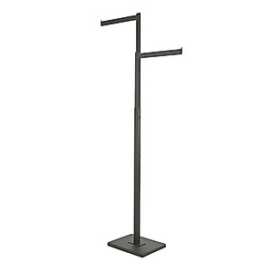 Econoco K90/MAB 2-Way with Straight Arms, Rectangular Tubing, Matte, Black