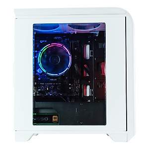 Periphio Warp Gaming PC Computer | AMD Athlon 3000G | Radeon Vega 3 iGPU (2GB) | 500GB SSD (Solid State) | 16GB DDR4 RAM | HD 1080p Gaming | Windows 10 Home Gaming Desktop