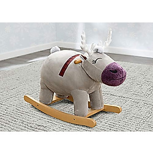 Delta Children Frozen II Sven Plush Rocking Horse, Disney Frozen II