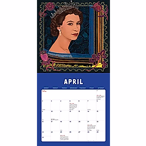 2023 The Legacy of Her Majesty Queen Elizabeth II Wall Calendar: A Yearlong Tribute to a 70-Year Reign (12-Month Art Calendar)