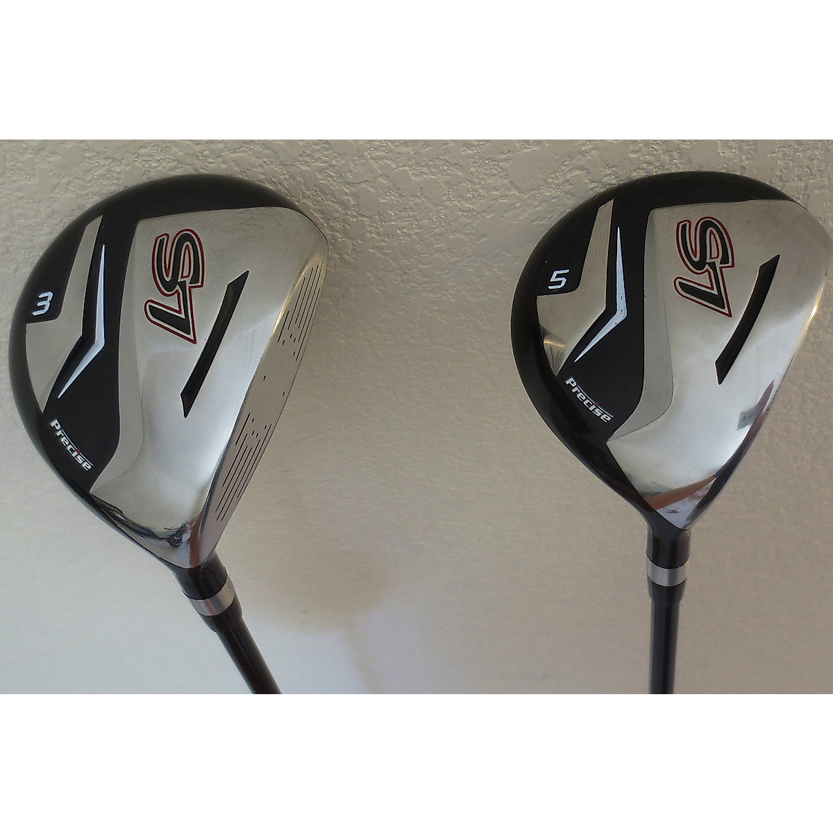 Mens Complete Golf Set Custom Made Clubs for Tall Men 6'0"- 6'6" Tall Driver, 3 & 5 Fairway Woods, Hybrid, Irons, Sand Wedge, Putter Bag Stiff