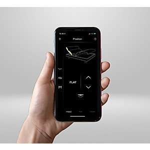 iDealBed S4 Nebula Luxury Hybrid Mattress + 3i Custom Adjustable Bed Sleep System, Comfort, Cooling & Support, Advanced Silent Operation, Wireless (Nebula Medium Firm, Full)