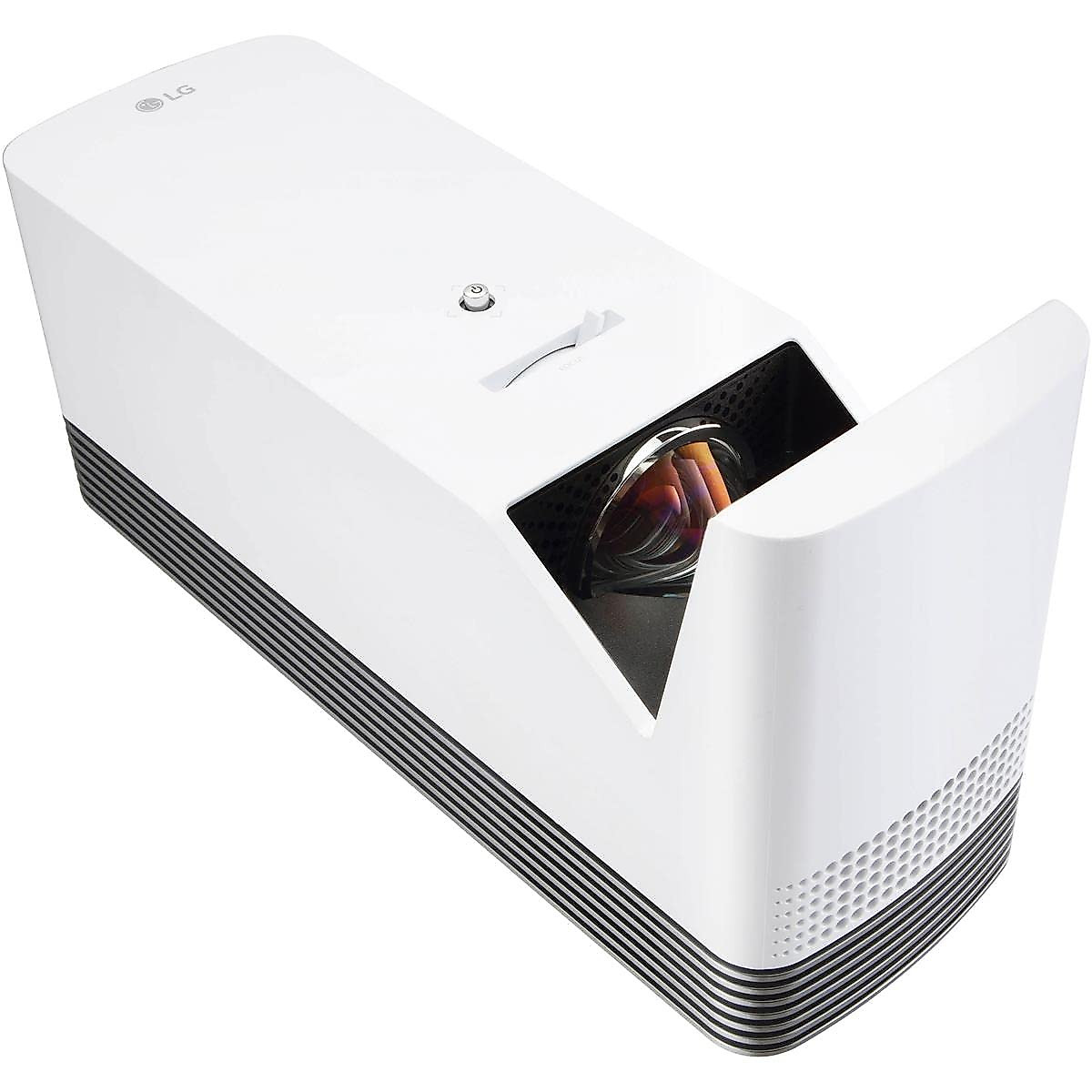 LG CineBeam FHD Projector HF85LA - DLP Ultra Short Throw Laser Home Theater Smart Projector, White