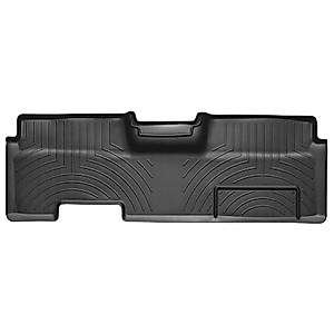 WeatherTech Custom Fit FloorLiners for Ford F-150-2nd Row (441792), Black