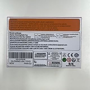 Light Up Unicorn Floating Bathtub Toys Animal Flashing Bath Toy Unicorn Glitter Water Toy for Kids Cake Decoration Bathroom Shower Games Swimming Pool Party Favors 6pcs Set