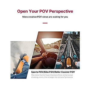 Magnetic Chest Mount Holder for Gopro - ULANZI GP-17 Action Camera Quick Release POV Vlog Accessories I 45N Strong Suction I Phone Holder I Carrying Bag I for Gopro Hero 11 10 9 8 DJI Action insta360