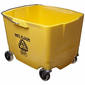 Impact Products 35 QT Replacement Mop Bucket - No Wringer, Yellow